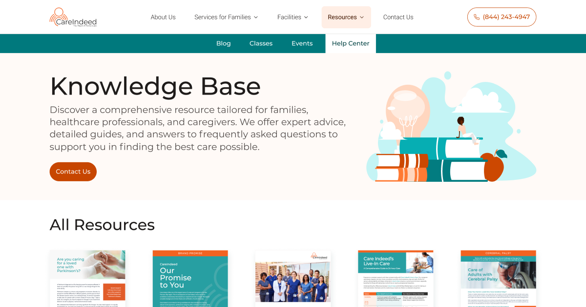 Care Indeed Knowledge Base: Comprehensive Home Care Resources | Care Indeed